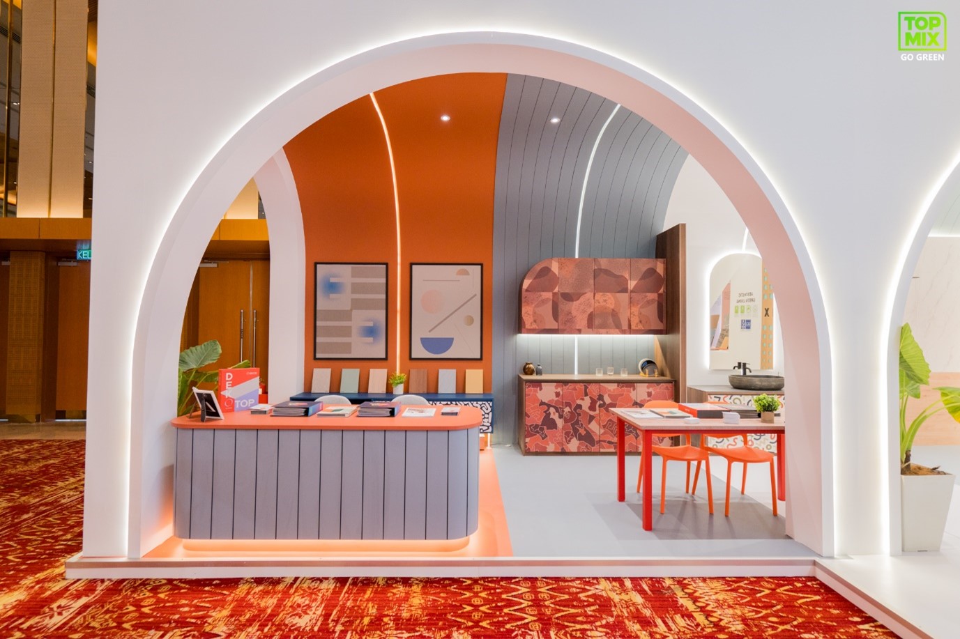 TOPMIX AS A DECORATIVE SURFACE SOLUTION PROVIDER - TOPMIX